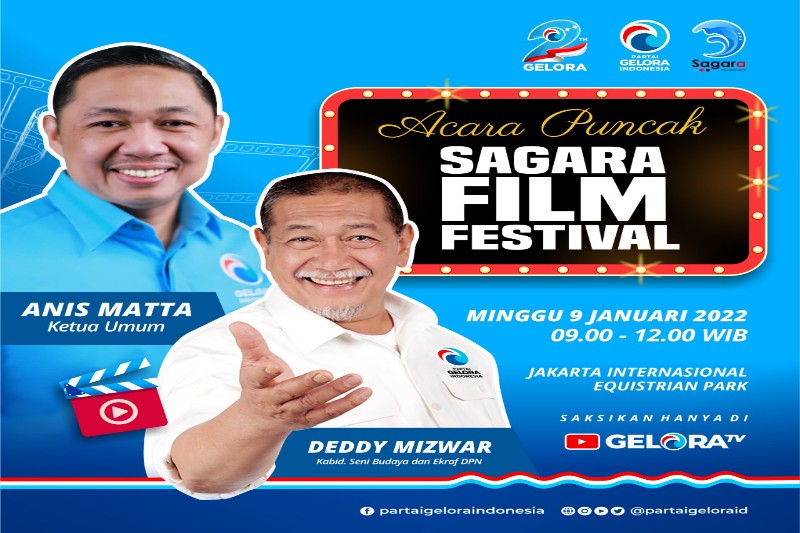 Gelar Puncak Acara di Jakarta, Partai Gelora Bakal Umumkan Pemenang Sagara Film Festival ...